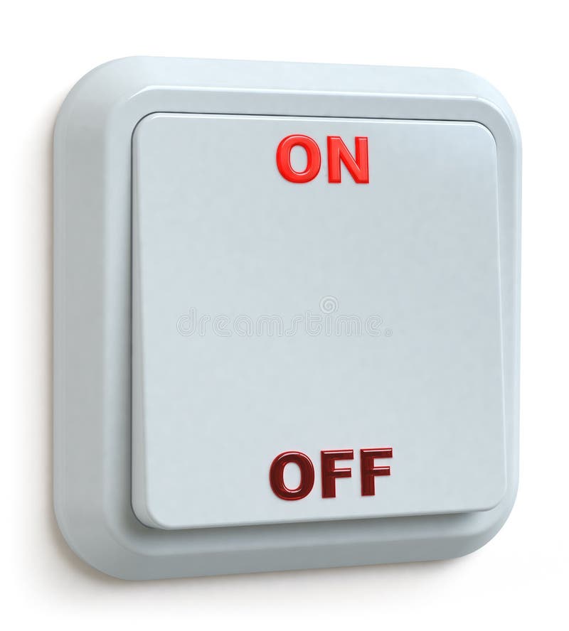Switch on stock photo. Image of move, manage, electric - 1029346