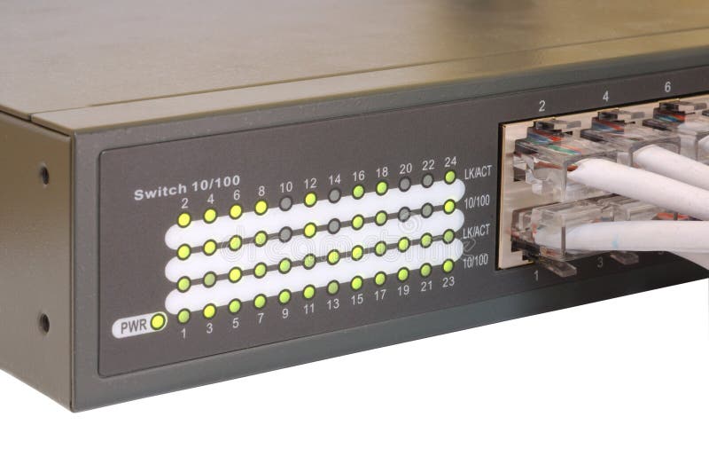 Switch stock photo. Image of cable, switch, computer, router - 45494