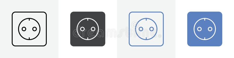 Switch Board Icon Vector Set Use for Web Ui or App Stock Vector ...