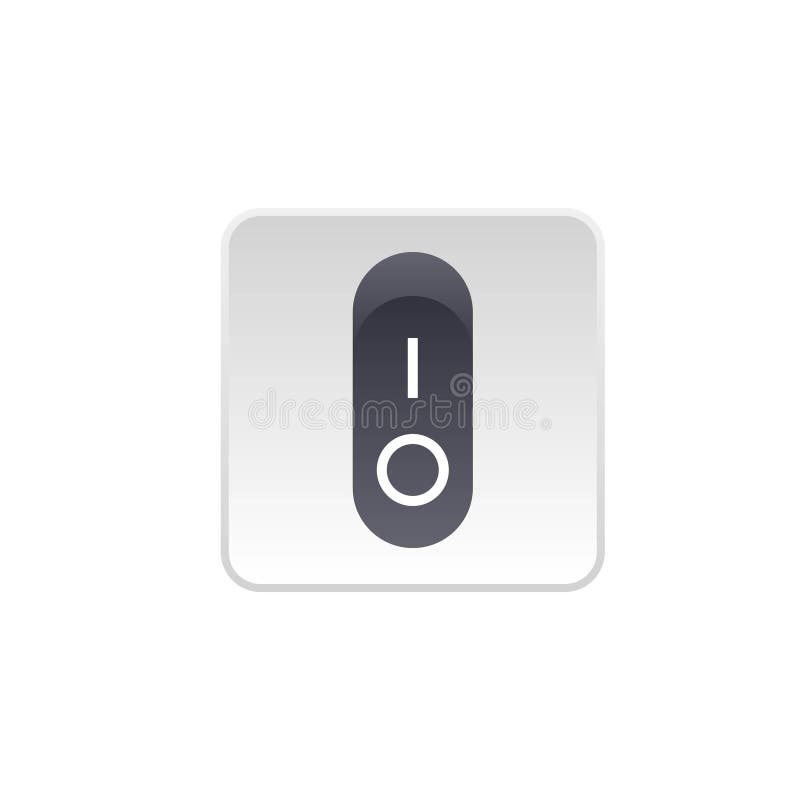 Switch Button or Turn on Turn Off Power Stock Vector - Illustration of ...