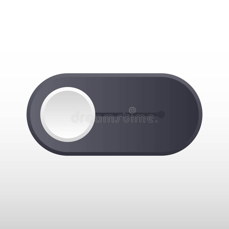 Switch Button or Turn on Turn Off Power Stock Vector - Illustration of ...