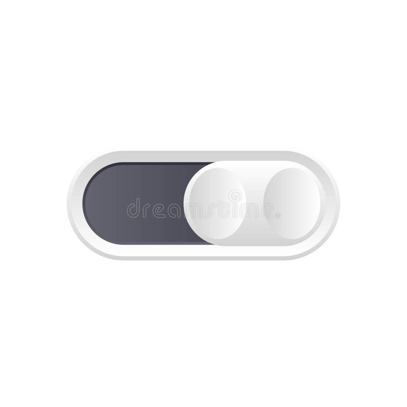 Switch Button or Turn on Turn Off Power Stock Vector - Illustration of ...