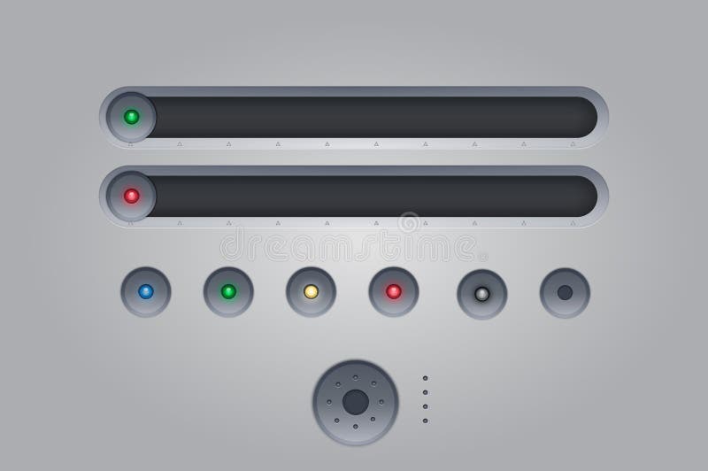 On Off switch buttons stock vector. Illustration of site - 61737154