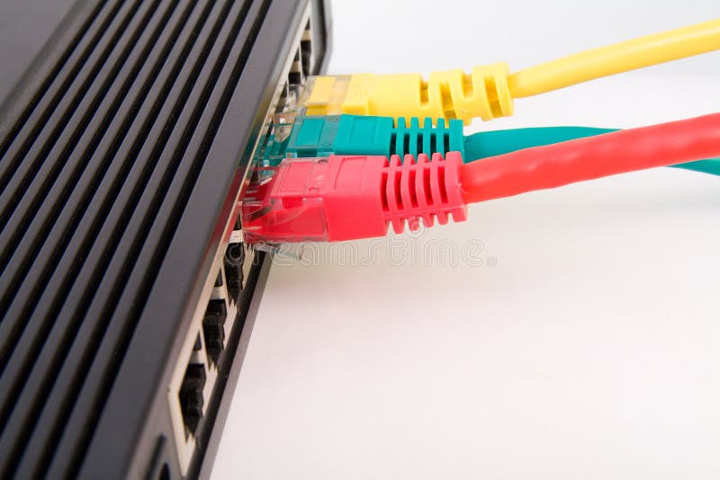 UTP cables stock image. Image of rj45, network, congestion - 36987779