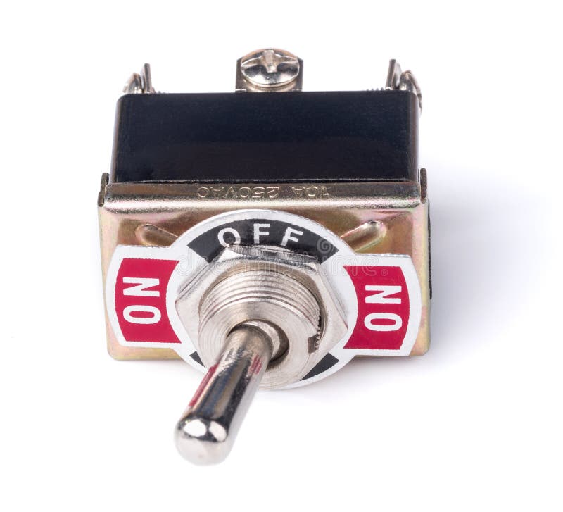 Switch of Electrical Protection Component Stock Image - Image of ...