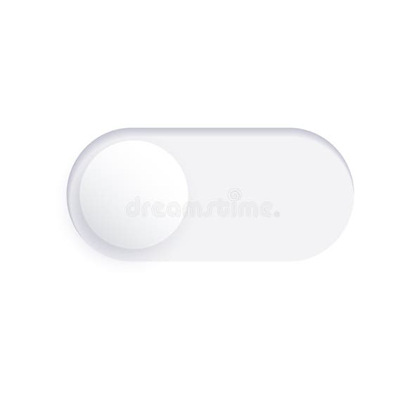 Toggle button icon stock vector. Illustration of push - 258501810