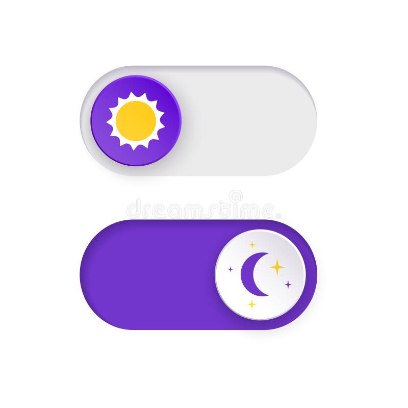Night Day Switch Toggle Icon Stock Illustrations – 276 Night Day Switch ...