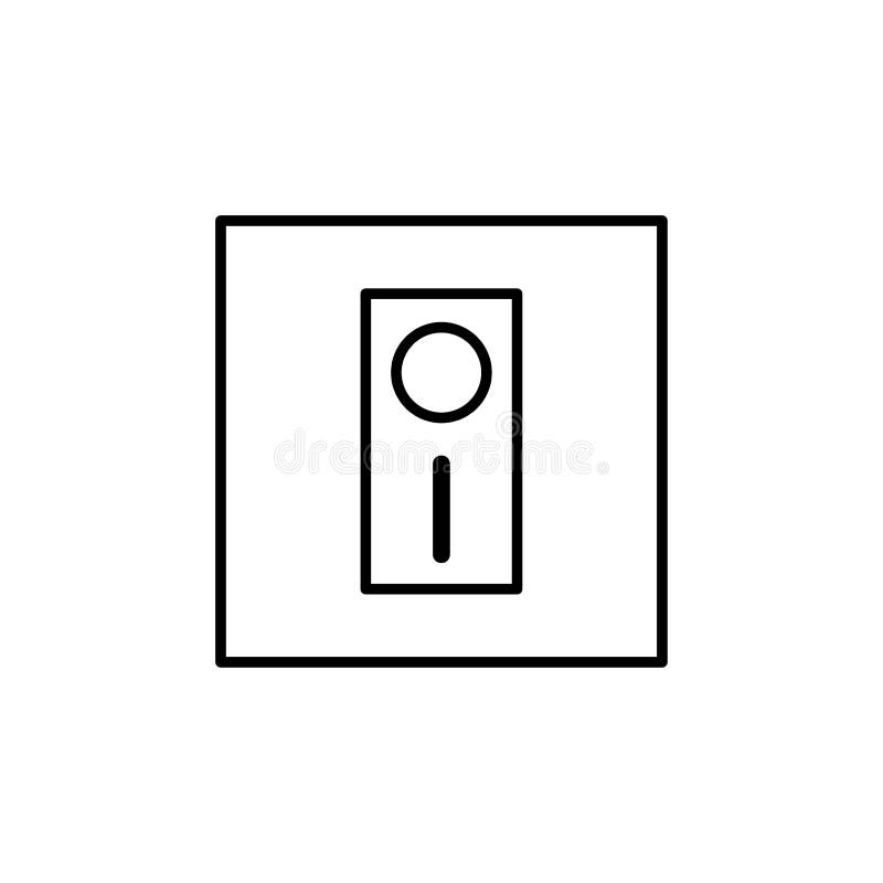 Switch Icon. Electric Power. Vector Illustration. Stock Image Stock ...