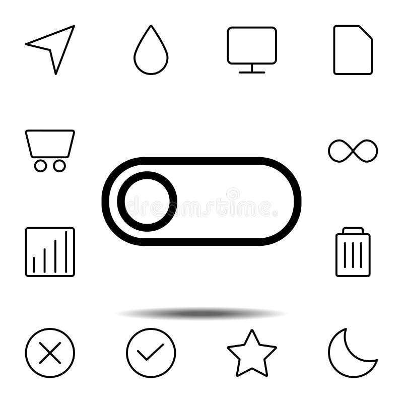 Switch Icon Simple Thin Line Outline Vector Element Of Minimalistic Web Icons Set For Ui And 9266