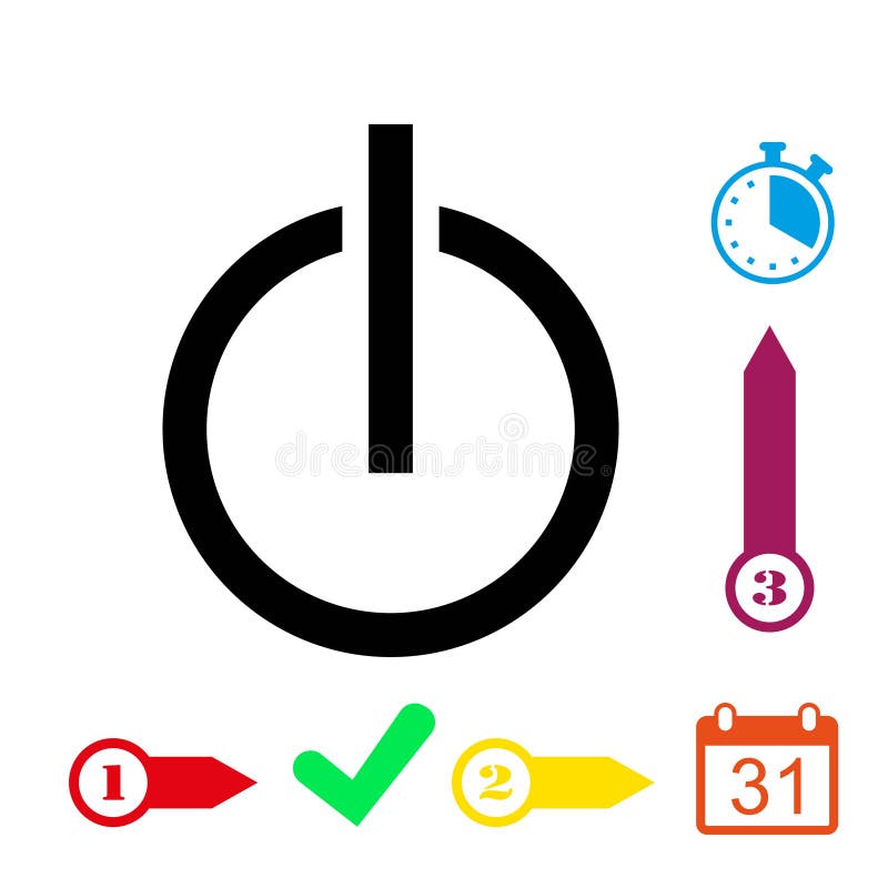 Switch Icon Stock Vector Illustration Flat Design Stock Vector ...