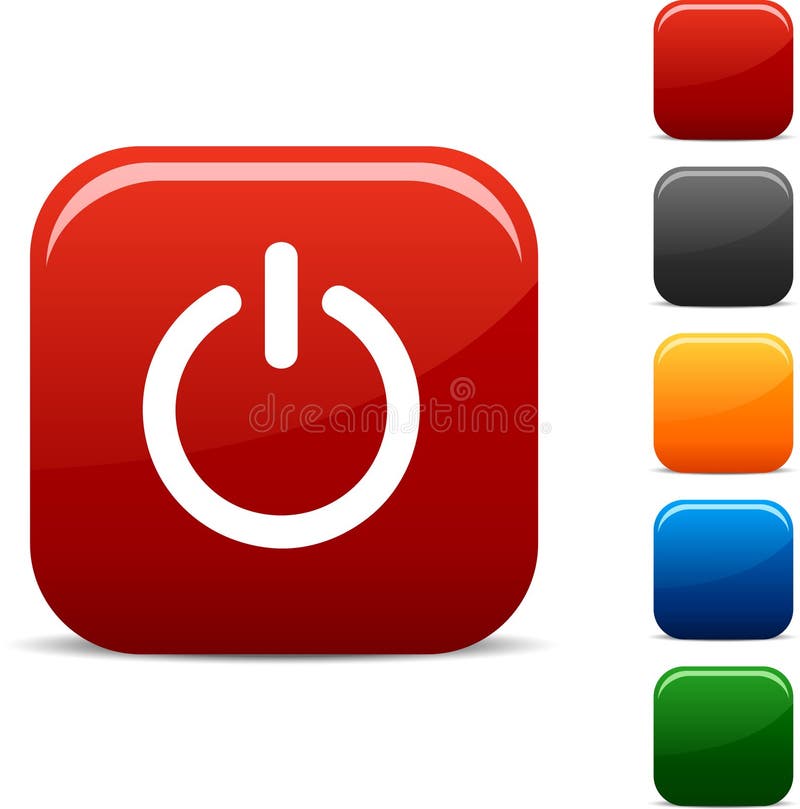 Switch icons. stock vector. Illustration of blue, icon - 11586736