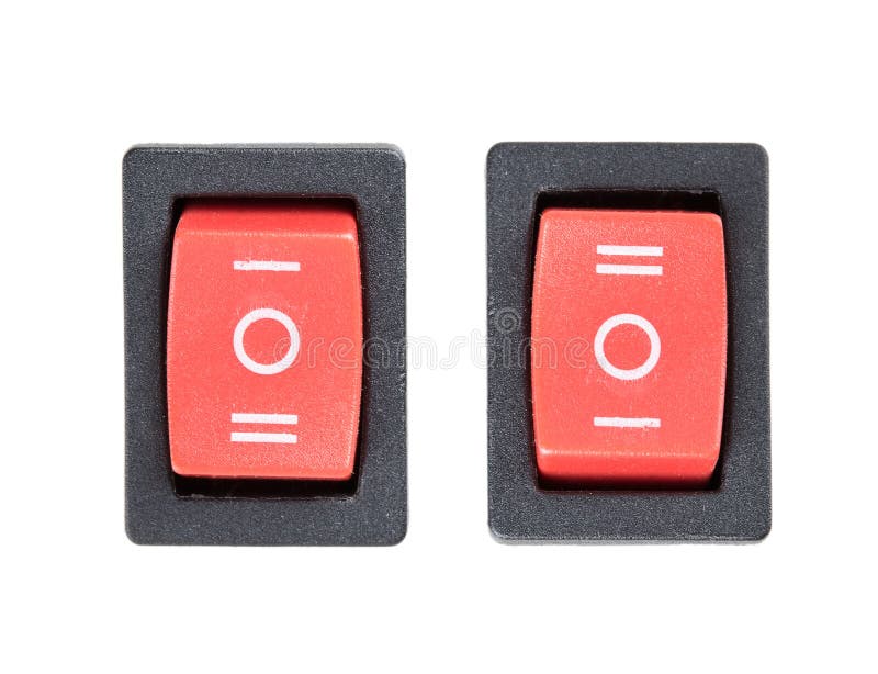 Switch stock photo. Image of electrical, closeup, stop - 48278880