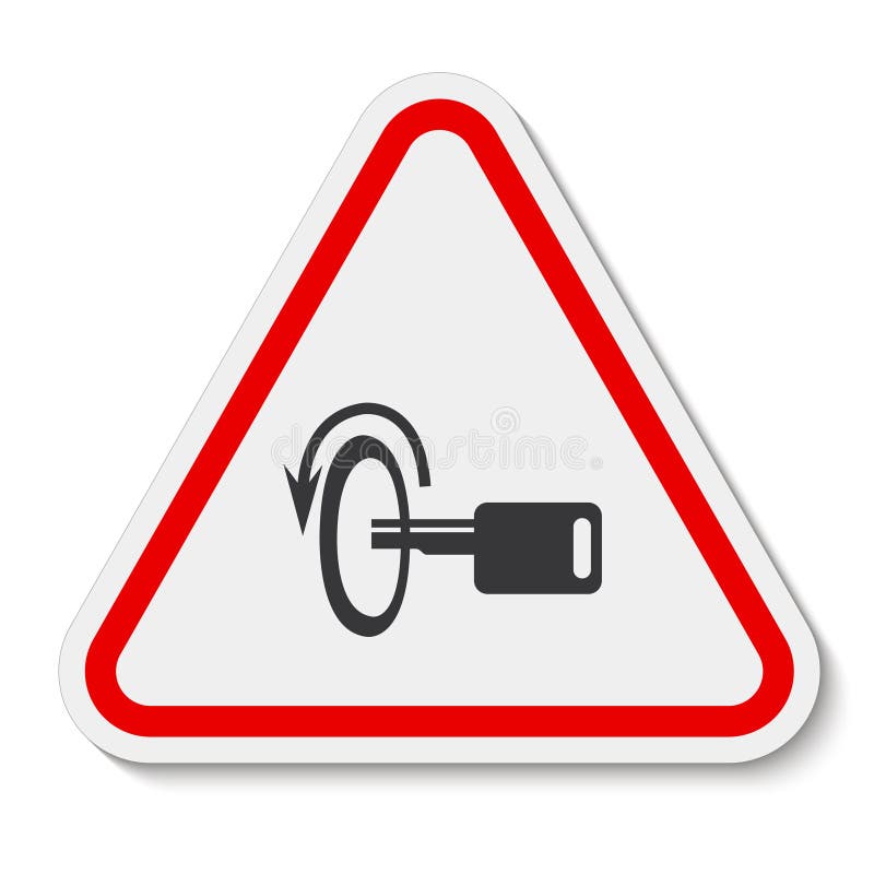 Switch Off Engine Symbol Sign Isolate on Black Background,Vector ...