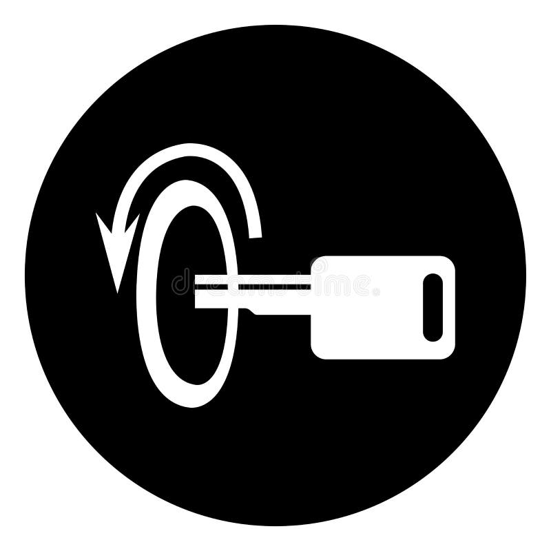 Ignition Switch Ignition Key Stock Illustrations – 306 Ignition Switch ...