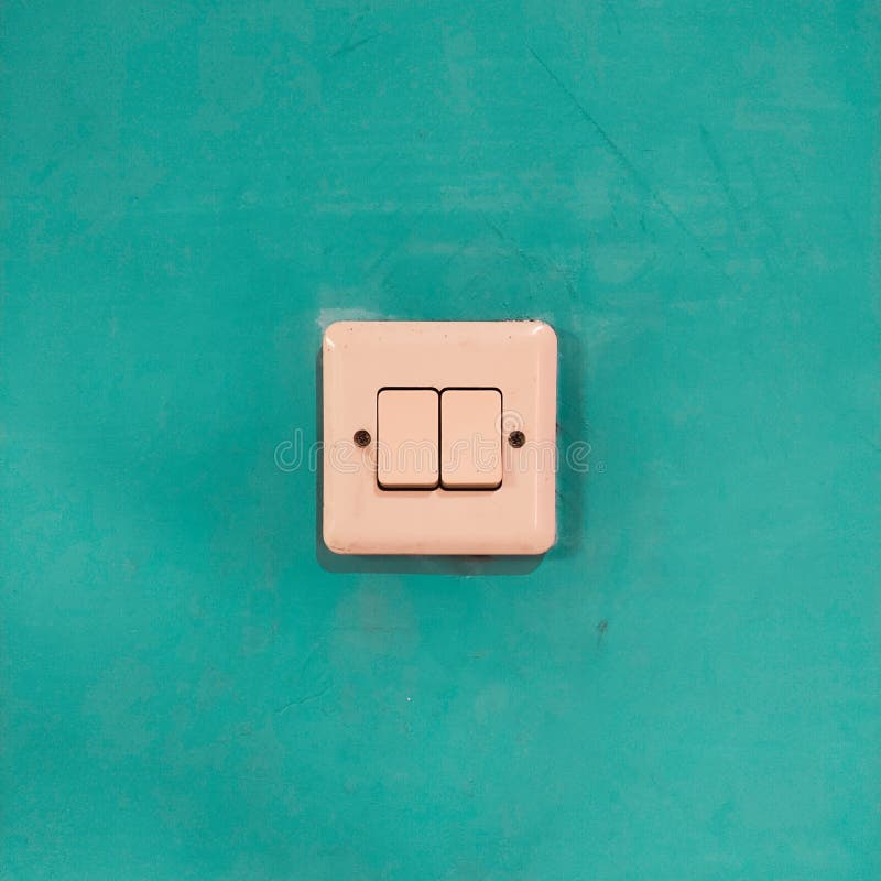 Switch Off the Lamp with the Tosca Color Wall Stock Photo - Image of ...