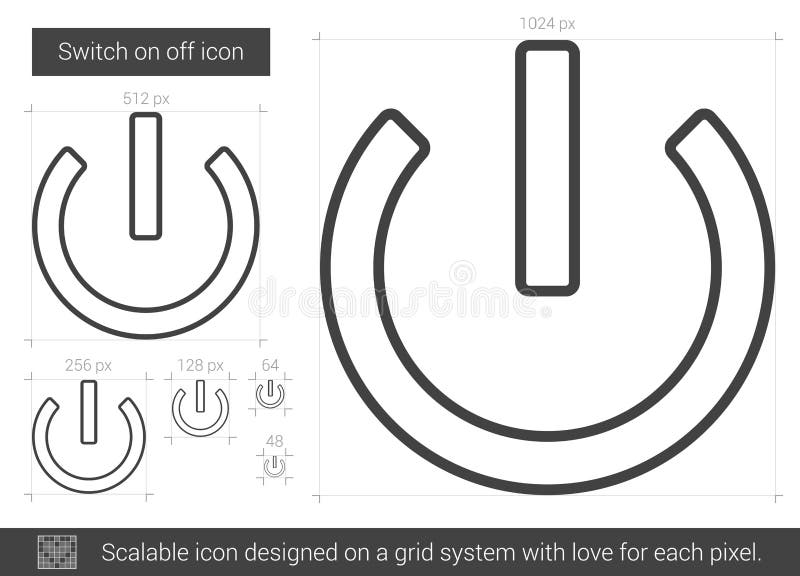 Off Switch Drawing Stock Illustrations – 602 Off Switch Drawing Stock ...