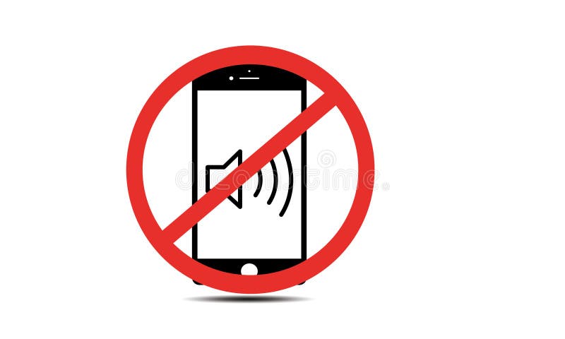 Switch Off Mobile Phone Sign Vector Stock Vector - Illustration of ...