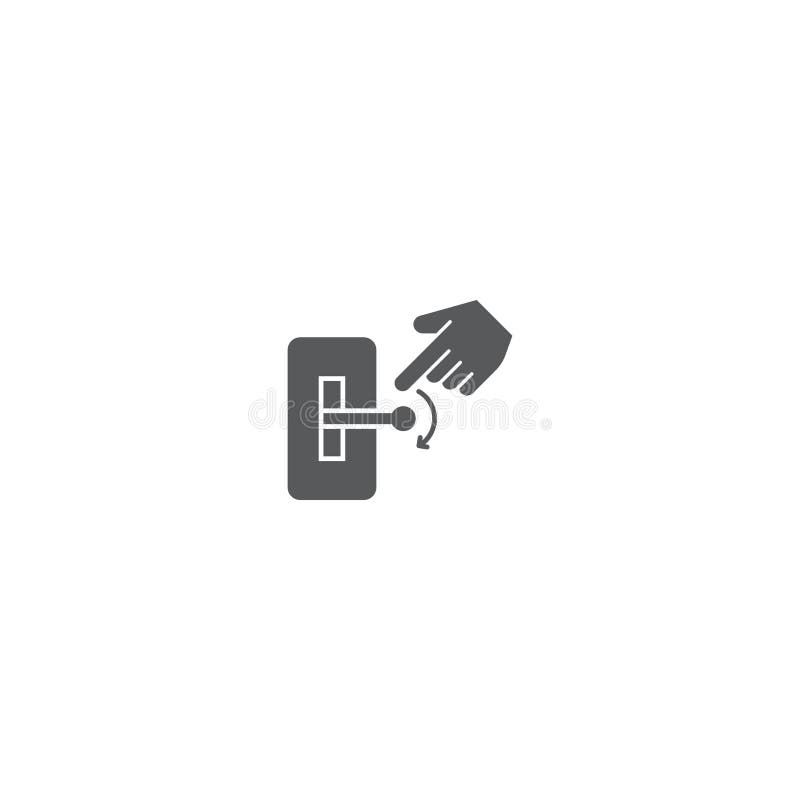 Switch Off after Use Vector Icon Symbol Energy Saving Isolated on White ...