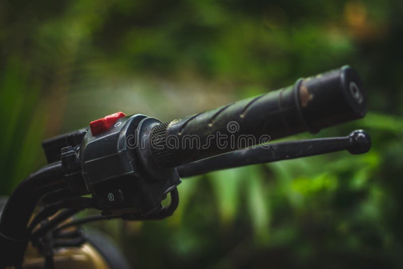 Switch Power Control on Handle Bar and Electric Start Motorcycle with ...