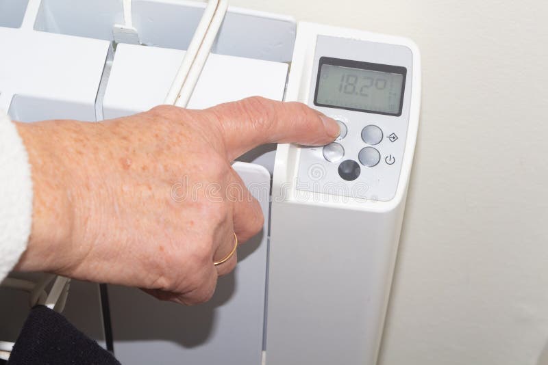 Switch the radiator stock photo. Image of apartment - 162701774