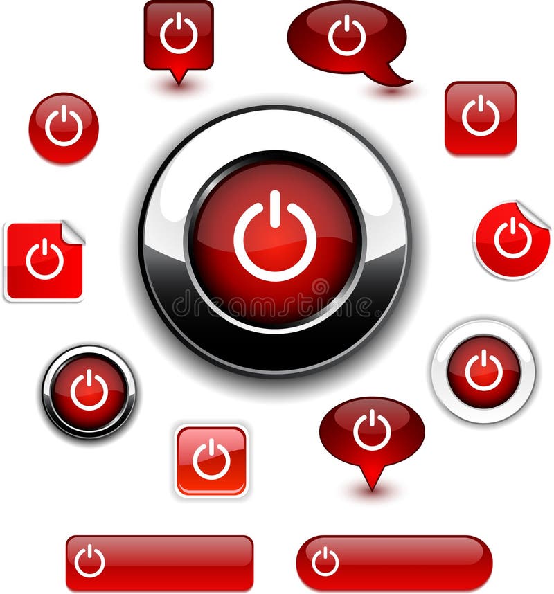 Switch signs. stock vector. Illustration of ball, icon - 19188792