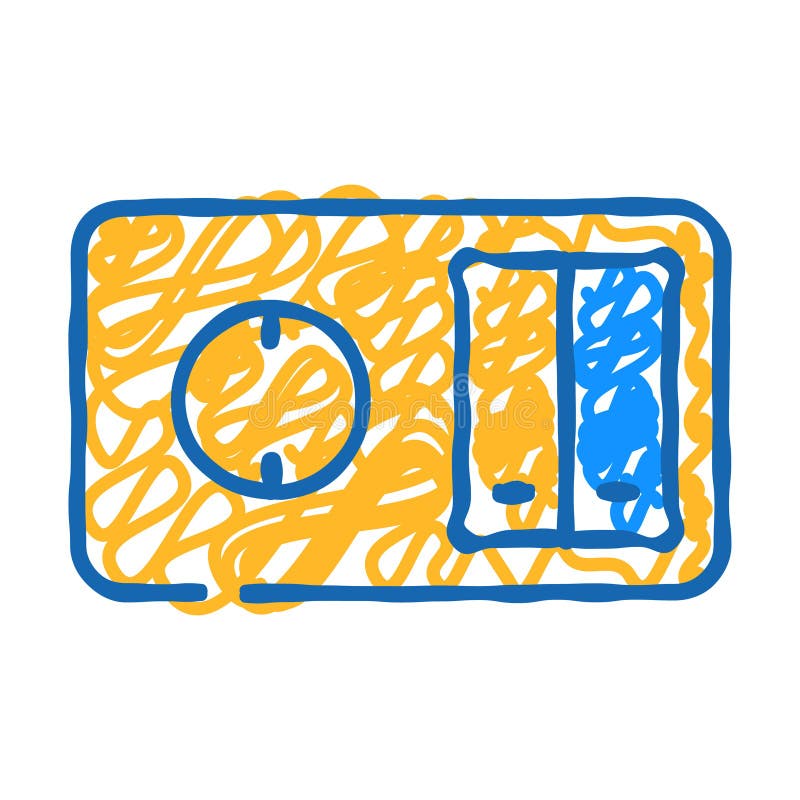 Switch Socket Icon Doodle Illustration Stock Vector - Illustration of ...