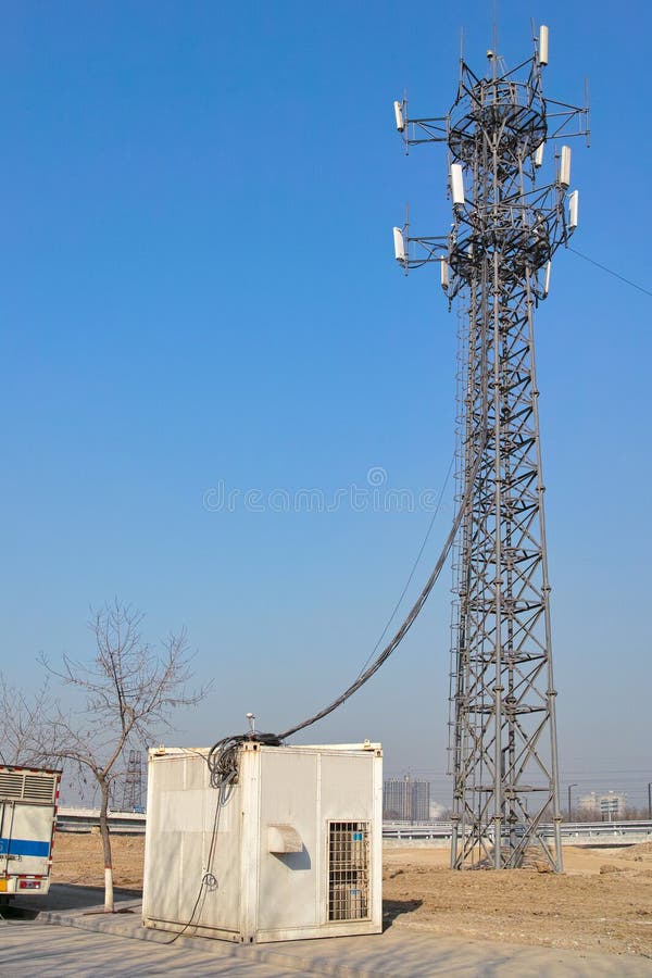 Switch tower stock image. Image of electric, wire, cable - 36427357