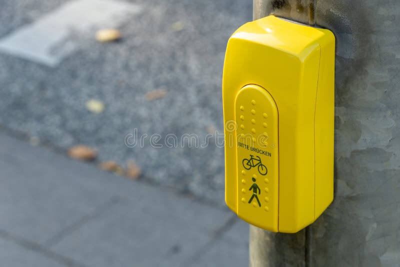 Switch of traffic lights stock image. Image of button - 128875257