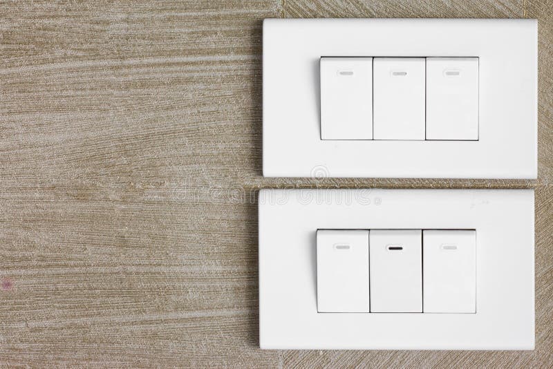 Switch for turning off stock photo. Image of safe, wall - 34360796