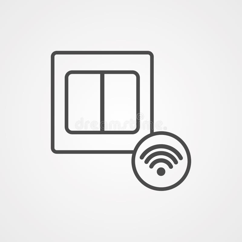 Switch Vector Icon Sign Symbol Stock Vector - Illustration of ...