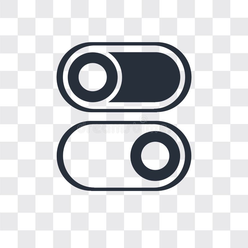Switch Vector Icon on Transparent Background, Switch Logo Design Stock ...