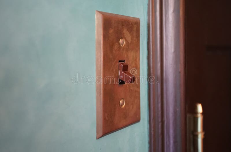 Switch of the Wall of the Room Stock Photo - Image of scene, wall ...