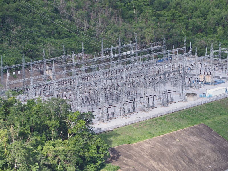 Switch Yard of a Thermal Power Plant Stock Photo - Image of environment ...