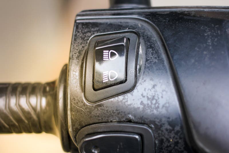 Switchboard Electric Lamp Button Stock Image - Image of black, safety ...