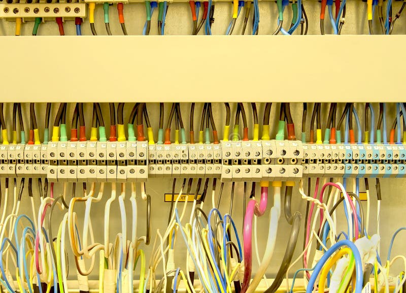 Switchboard panel stock photo. Image of cable, internet - 20022448