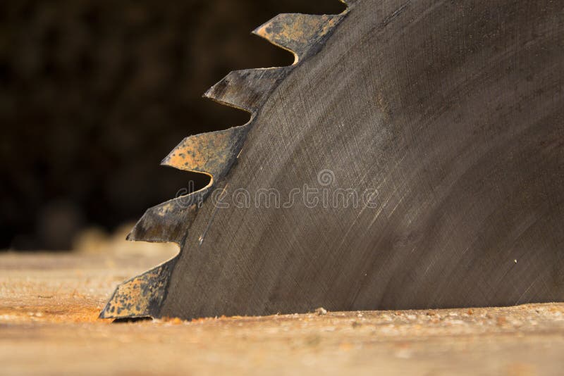 Sharp Circular Saw stock image. Image of structure, machine - 221496417