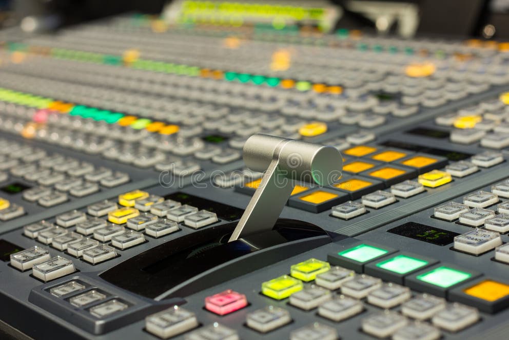 Switcher stock image. Image of broadcasting, equipment - 66828537