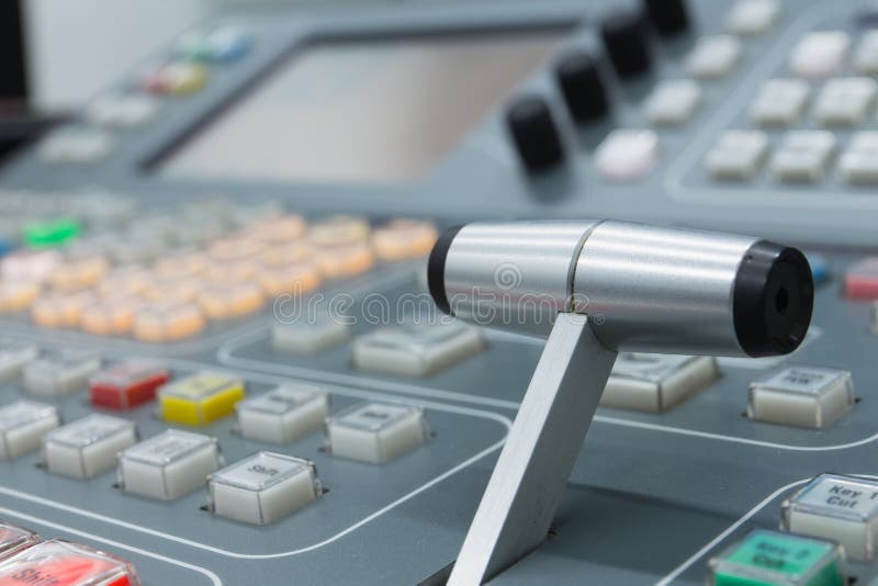 Switcher stock image. Image of broadcasting, switcher - 77192575