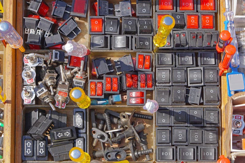 Switches parts stock image. Image of switch, machine - 193056437