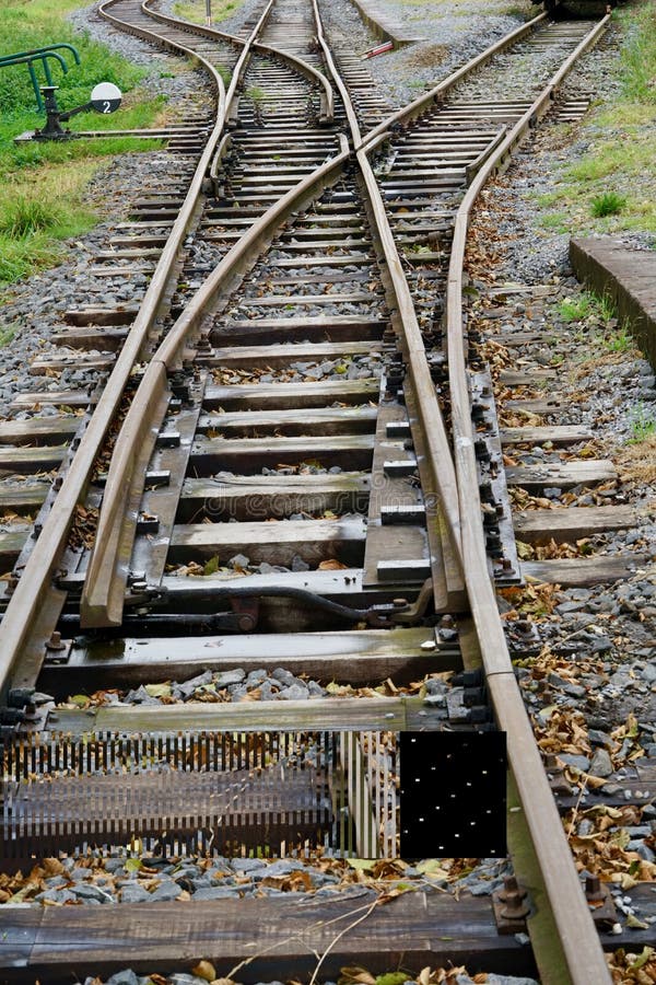 Switches stock photo. Image of rail, deflector, line - 84527754