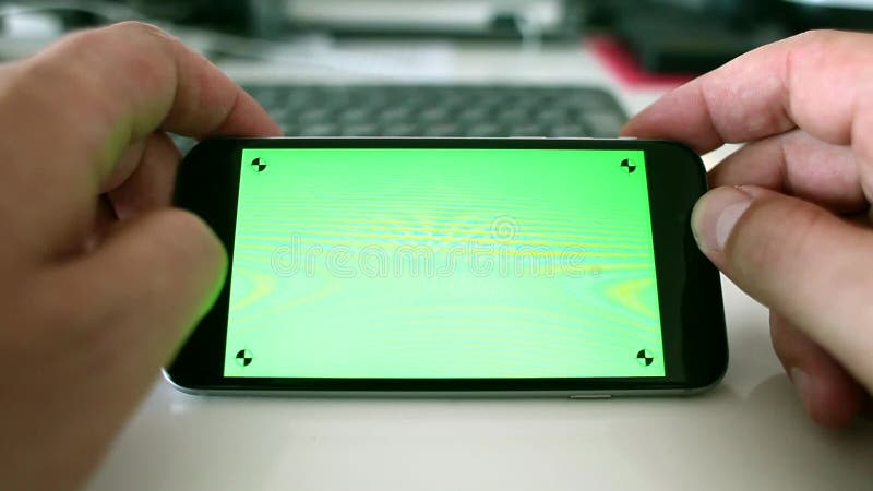 Switching Screens on Smart Phone Stock Footage - Video of device ...