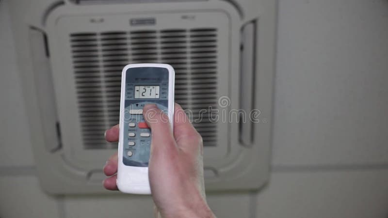 Split System Air Conditioner, Remote Controller. Stock Vector ...