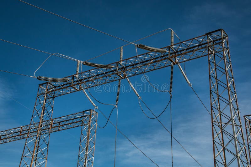 Switching Station Frames stock photo. Image of metal - 229803136