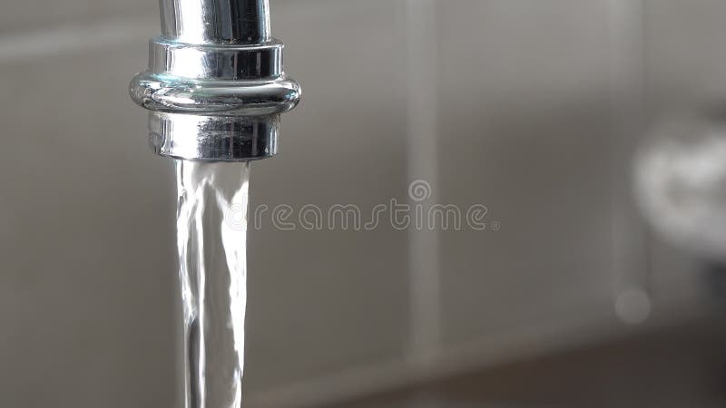 Switching Water Tap on and Off Stock Footage - Video of proper ...