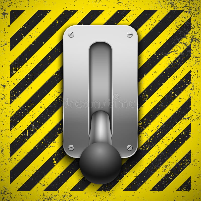 Swith. stock vector. Illustration of retro, power, electronics - 21127373