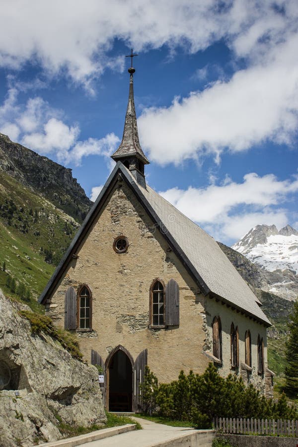 Switzerland, Alpine Church stock image. Image of bavaria - 32151751