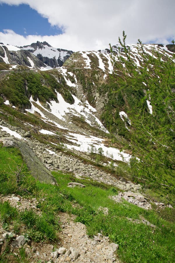 Serio Waterfalls, Valbondione, Bergamo, Lombardy. Stock Photo - Image ...