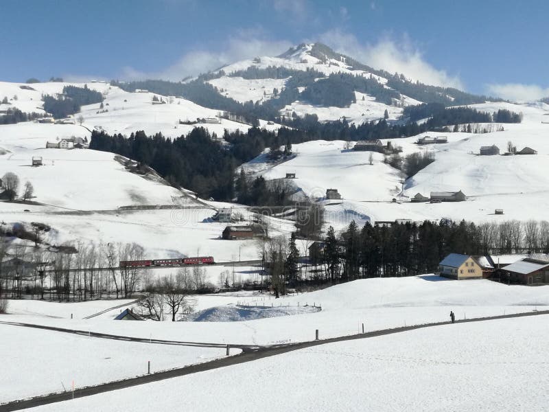 Switzerland heidi country stock image. Image of cloud - 107631811