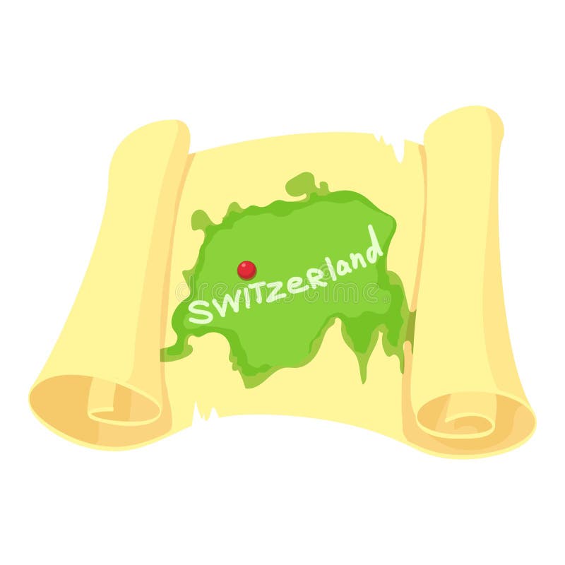 Cartoon Map Switzerland Stock Illustrations – 296 Cartoon Map ...
