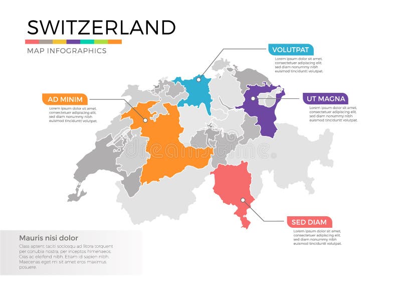 Switzerland. Infographics For Presentation. All Countries Of The World ...